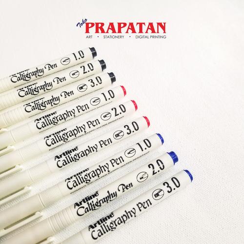Jual Artline Calligraphy Pen EK-243 / Pena Kaligrafi - Hitam 3.0 ...