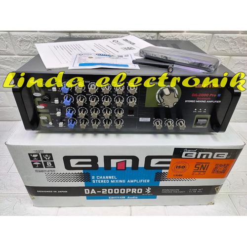 Jual amplifier bmb da2000pro da 2000pro da2000 pro with blutooth ...
