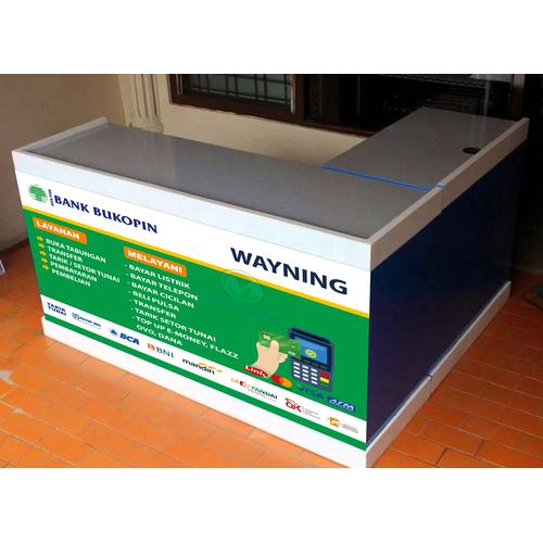 Jual Stiker vinyl Meja Kasir agen BUKOPIN - 30x43cm - Kota Tangerang ...