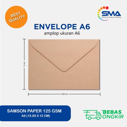 Jual Amplop Vintage A6 / Amplop mini / kraft envelope - Kota Surabaya ...
