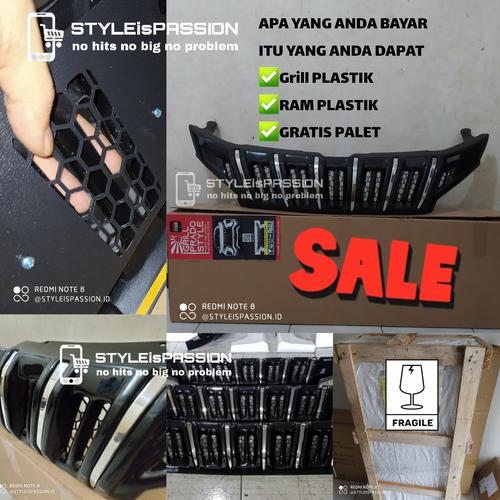 Jual GRILL BUMPER DEPAN XPANDER APOLLO BLACK GLOSSY PLASTIK - Hitam Dop ...