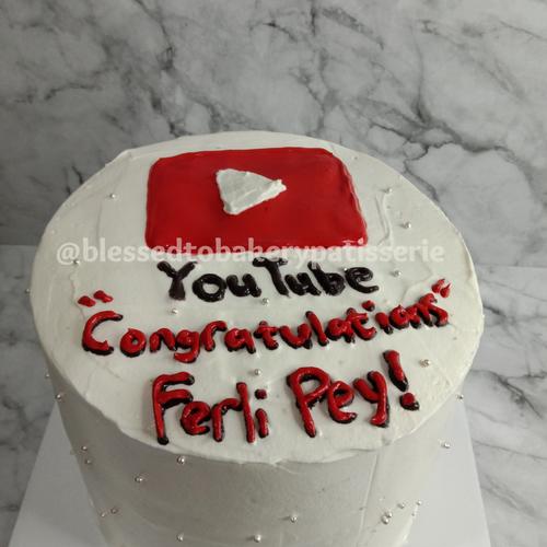 Jual Birthday cake 16cm atau 20 cm ( Korean cake) - Diameter 20 cm ...