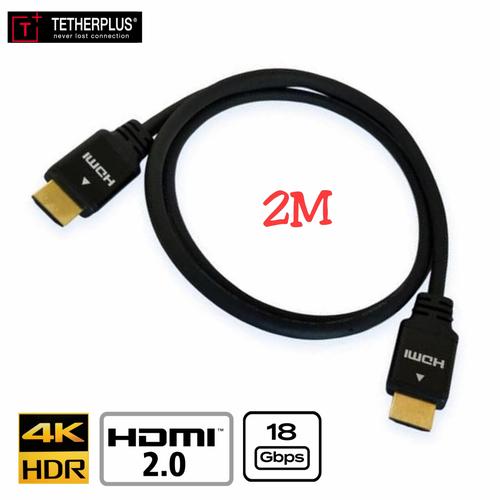 Jual Kabel 2 Meter Almunium HDMI to HDMI 2.0 Ultra 4K 2M - Kota ...