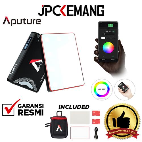 Promo Aputure AL MC LED Video Light Pocket RGB Aputure MC GARANSI RESMI ...