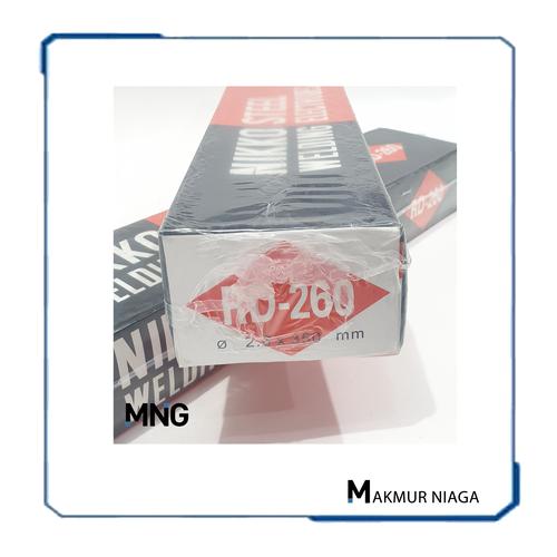 Jual Kawat Las NIKKO RD260 2.6mm (5KG) / Elektroda NIKKO STEEL RD-260 2 ...