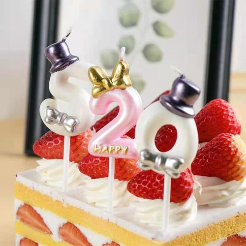 Jual Lilin ulang tahun angka PREMIUM lucu , lilin angka unik Pink ...