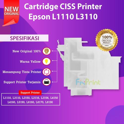 Jual Cartridge CISS Infus Dumper L1110 L3110 Ink Damper Printer L3116 ...