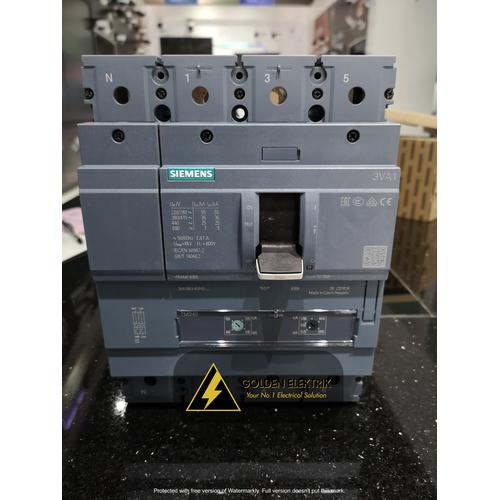 Jual MCCB SIEMENS 4P 630A 36ka 415VAC 3VA1463-4GF42-0AA0 TM240 ...