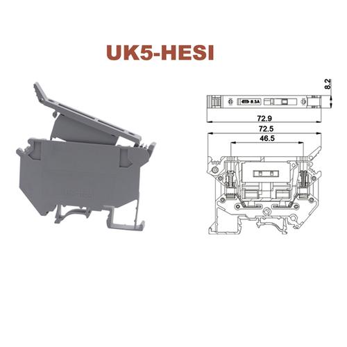 Jual UK5 HESI-Fuse Modular Terminal Block UK5HESI - 1pcs - Kota Batam ...