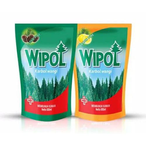 Jual WIPOL Karbol 5in1 Cairan Pembersih Lantai Refill 750ml dan 1500ml ...