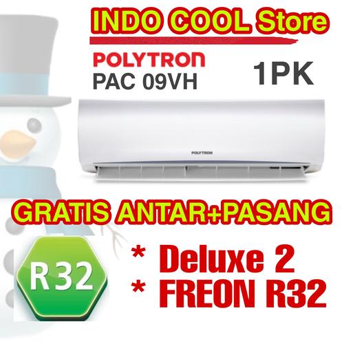Jual Ac Polytron Split Deluxe 1 PK PAC-09VH - UNIT ONLY, STEKER SET ...