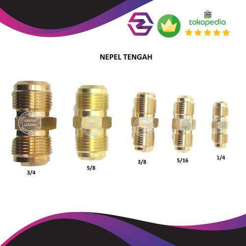 Jual Nepel pipa AC ukuran 3/4 inch sambungan tengah - Kab. Banyumas - GROSIR LEGEND | Tokopedia