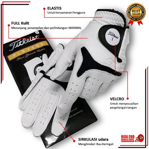 Jual Sarung Tangan Kulit Pria Asli GOLF Glove Leather Men - 23 - Jakarta Pusat - djuragans golf ...