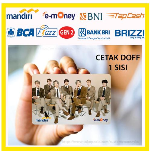 Jual KARTU EMONEY MANDIRI BCA GEN 2 BNI BRI BTS PHOTOSHOOT GROUP FESTA ...