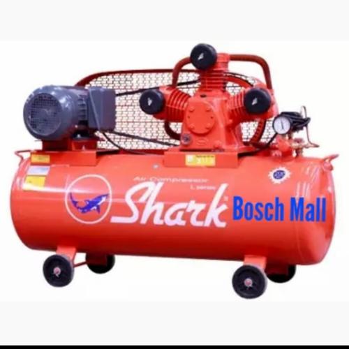 Jual Kompresor V-Belt SHARK 2 HP Dinamo Asli Fetch 2 PK 1 Phase Pompa ...