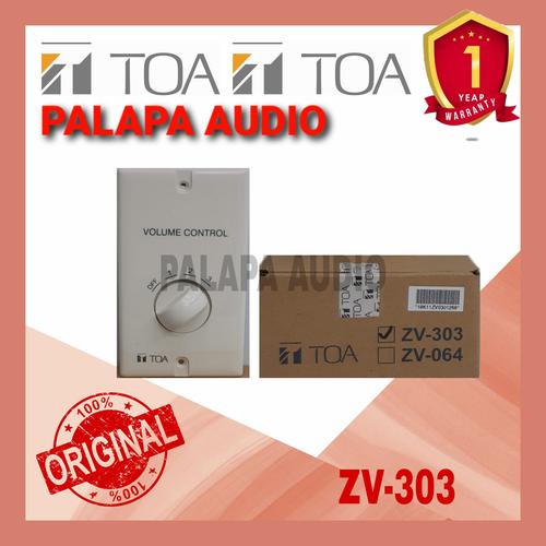 Jual VOLUME CONTROL TOA ZV-303 - Jakarta Barat - PALAPAAUDIO | Tokopedia