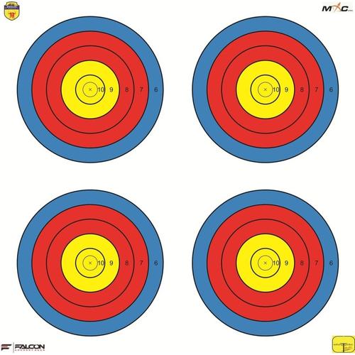 Jual face target panahan untuk event world archery dari Decut 40cm 3 ...