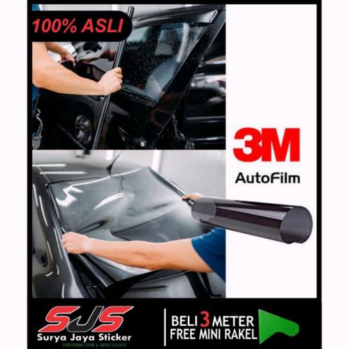 Jual KACA FILM 3M-AUTO FILM 3M BLACK BEAUTY-HITAM-RIBEN - 60 %, 50cm x 152cm - Kota Bekasi ...