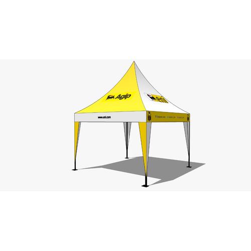 Jual Tenda Kerucut Baligho Print Brending Event Karnval Promosi 3x3 ...