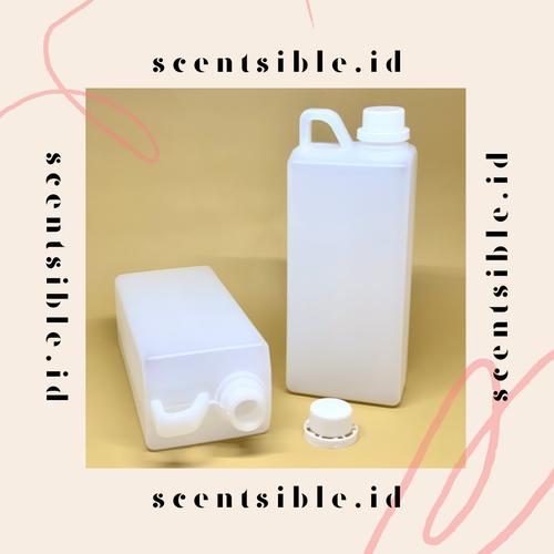 Jual Botol Plastik 1 Liter Jerigen HDPE Natural 1000 ml - Jakarta ...