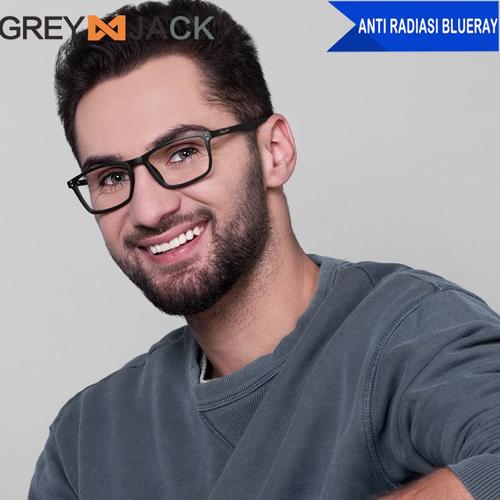 Jual Grey Jack Kacamata Antiradiasi Blueray Terbaru TR90 Dewasa Kotak ...