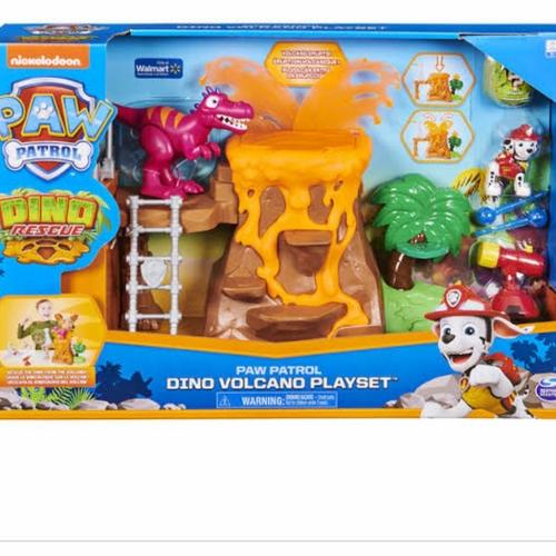 Jual Paw Patrol Dino Volcano Playset Dino Rescue Original Nickelodeon ...
