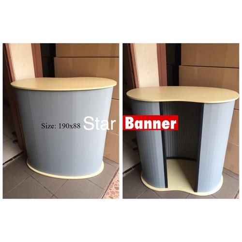 Jual Polycounter Curve Oval (no header) | Pop Up Table | Pop Up counter ...