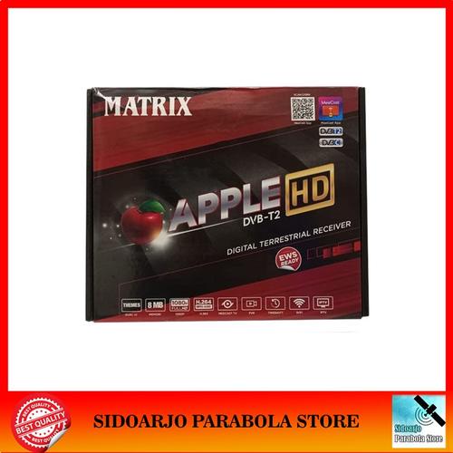 Jual Set Top Box STB TV Digital DVBT2 Matrix Apple HD Red DVB-T2 UHF Gratis - Kota Surabaya ...