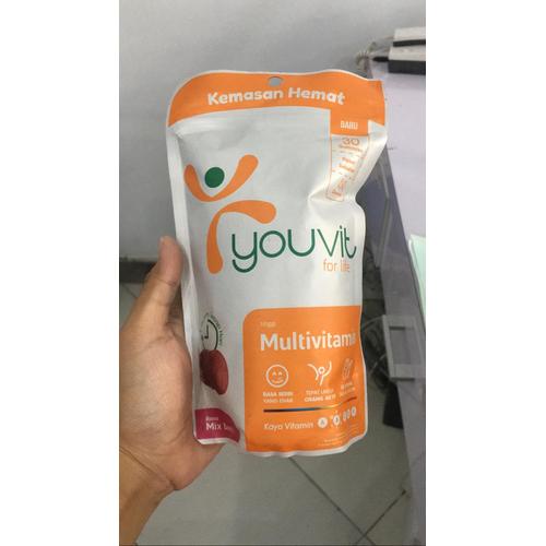 Jual Yuvit Multivitamin : Suplemen Imunitas Tubuh (Isi 30 tablet ...