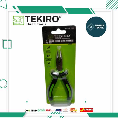 Jual Tang Lancip / Tekiro Tang Lancip 4,5 Inch / Long Nose Mini Pliers ...