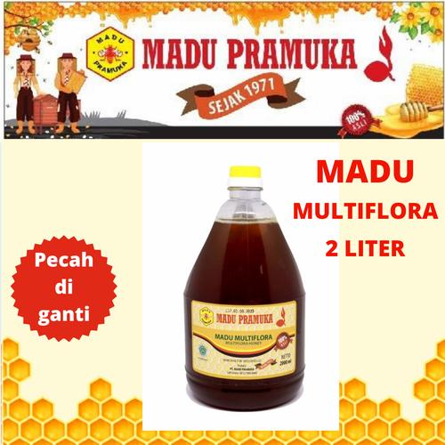 Jual madu pramuka MULTIFLORA 2 liter 2000 ml - Kota Tangerang Selatan ...