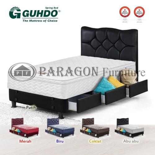 Jual Spring bed Laci 120x200 cm Standard P top HB Lavela full set ...