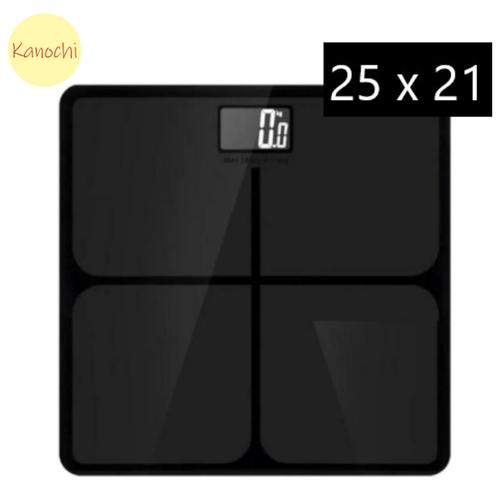 Jual Timbangan Badan Digital Kaca Black Hitam Scale Electronik Body ...