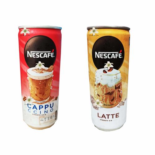 Jual Nescafe Drink Kemasan Kaleng - Cappucino / Latte [220ml] - Latte ...