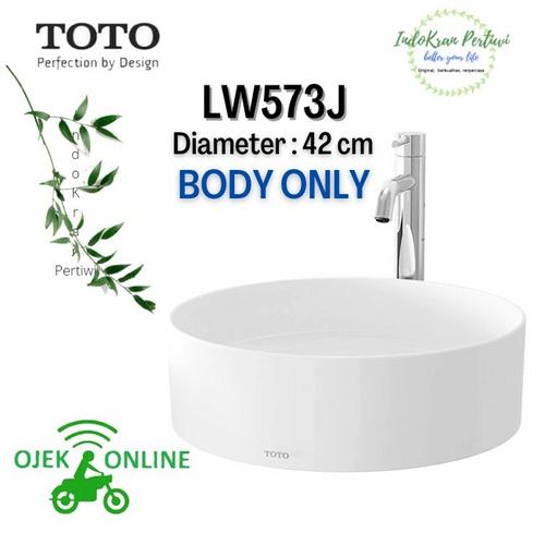 Jual Wastafel Meja TOTO LW573J (body only)/Console Lavatory (Ojek ...