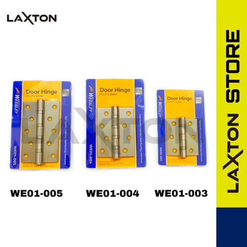 Jual Engsel original stainless steel 304 Wessley WE01 termasuk bautnya ...