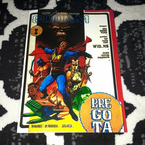 Jual komik Superhero jadul karya Wid NS Godam Bregota ( softcover ...