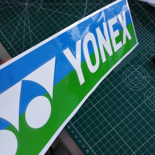 Jual stiker logo yonex chat untuk custom produk - Hitam, 12cm - Kab ...