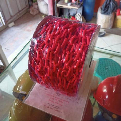 Jual rantai safety cone 6 mm/rantai plastik pembatas cone - Kota Bekasi ...