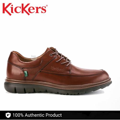 Promo Kickers Original Men KCM 3708Le Sepatu Formal Leather - Light ...