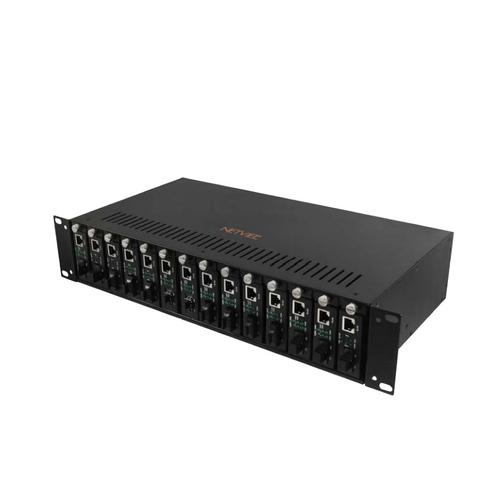 Jual NETVIEL RACKMOUNT CHASSIS 14-SLOT FOR MEDIA CONVERTER - Jakarta ...