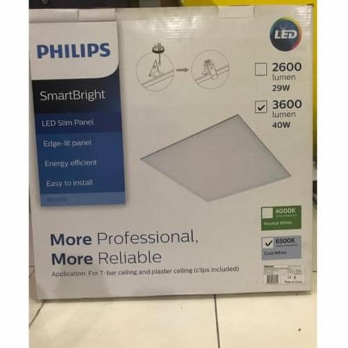 Jual Lampu Panel LED PHILIPS RC091V 40WATT 865 PSU GM G2 MR W60L60 PHILIPS - Jakarta Pusat ...