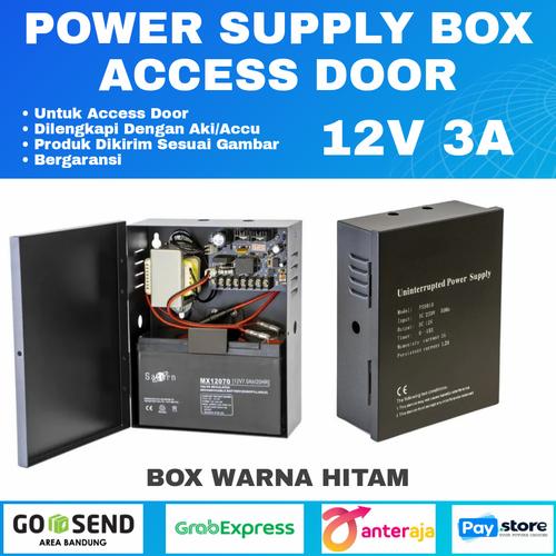 Jual Power Supply Box 12V 3A / Power Supply Access Door / PSU Akses ...