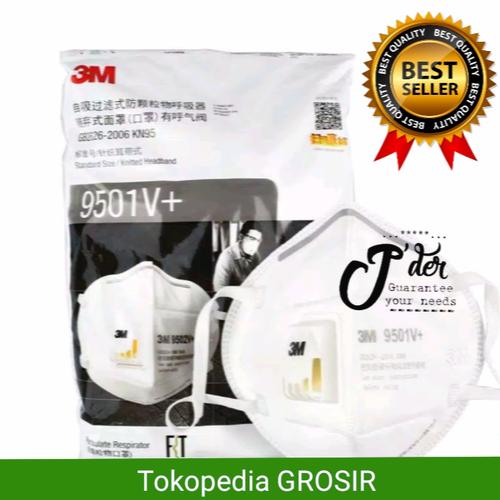 Jual masker medis 3m 9510V+ / 9501 V+ Original - Kota Bekasi - J'der ...