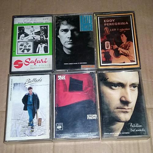 Jual Kaset Elvis Presley David Foster Eddy Peregrina Richard Marx Phil ...