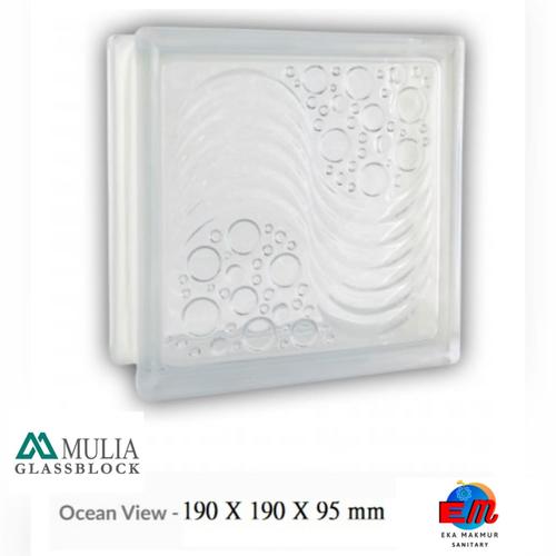 Jual GLASS BLOCK/ GLASSBLOCK/ GLASS BLOK MULIA MAGNA OCEAN 9.5CM ...