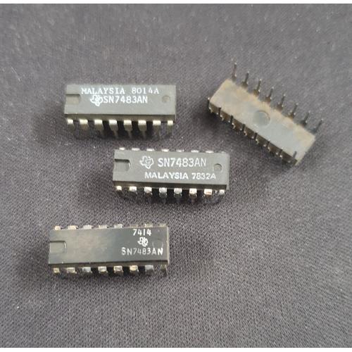 Jual IC SN7483AN SN 7483 AN 4-BIT Binary Full Adders Dengan Fast Carry ...