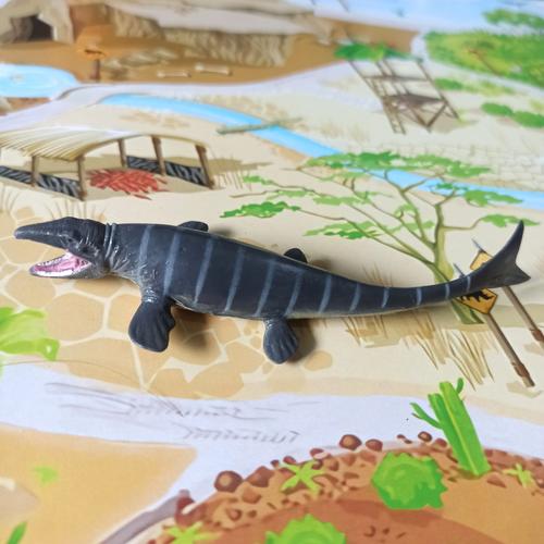 Jual Miniatur Dinosaurus Mosasaurus 12 cm Maket Diorama Dinosaurus ...