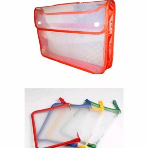 Jual Zipper bag resleting/Zipper bag kancing/map plastik jinjing f4 ...