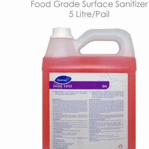 Jual Diversey SUMA J-512 FOOD GRADE Surface Disinfectant/ 5lt - Kota ...